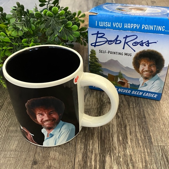 Bob Ross | Kitchen | Bob Ross Self Painting Coffee Cup New In Box ...